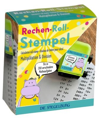 Rechen-Roll-Stempel - Division & Multiplikation - Die Spiegelburg